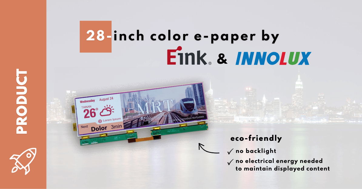 E Ink Gallery – a new kind of color e-paper - Unisystem - Supplier and ...
