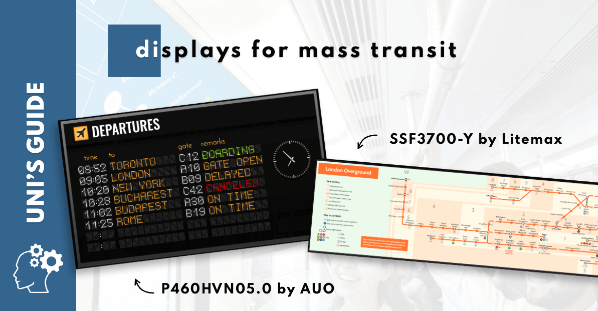 Information in public transport - Displays for transport - Unisystem ...