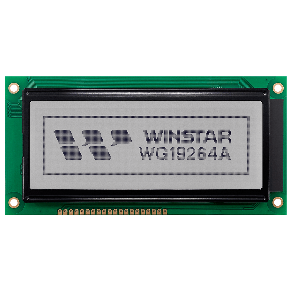 WG19264A-TFH-VZ# - Graphic LCD display from Winstar Co. - Unisystem ...